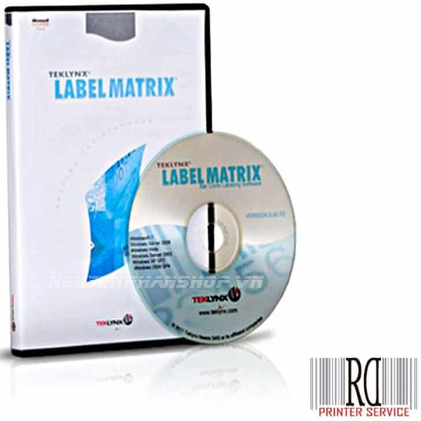 Tải phần mềm thiết kế mã vạch Label Matrix